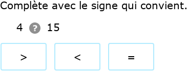 CP maths - Comparer des nombres jusqu'à 100 | IXL
