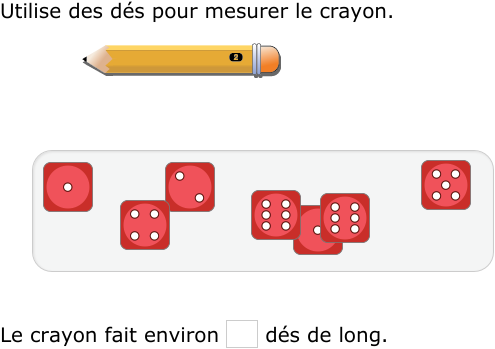 CP maths - Mesurer des longueurs à l'aide d'objets | IXL