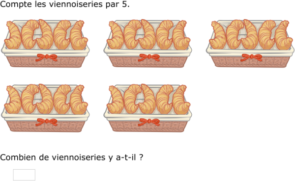 GS maths - Compter de 5 en 5 | IXL