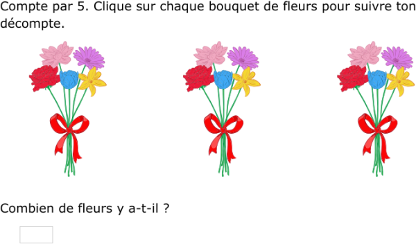GS maths - Apprendre à compter de 5 en 5 | IXL