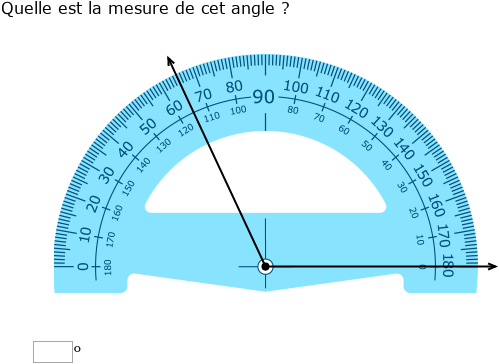 IXL - Mesure d'angles à l'aide d'un rapporteur (exercices de Sixième maths)